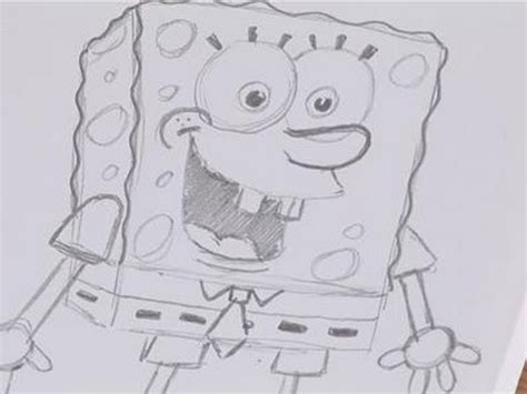 How To Sketch Spongebob YouTube