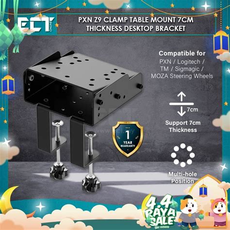 Pxn Z9 Clamp Table Mount 7cm Thickness Desktop Bracket For Pxn