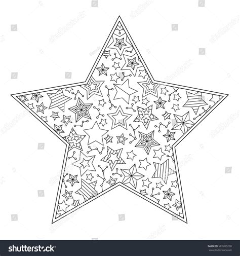 Star Mandala Coloring Pages