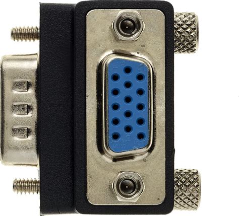 Buy 90 Degree Right Angle Vga Adaptor 15 Pin Male To Female Extension