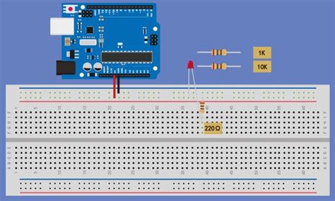 Led ĐiỆn TrỞ Breadboard KẾt NỐi VỚi Arduino Trường An Equipment