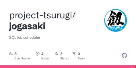 GitHub Project Tsurugi Jogasaki SQL Job Scheduler