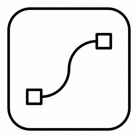 Curve Curved Tool Vector Edit Icon Download On Iconfinder