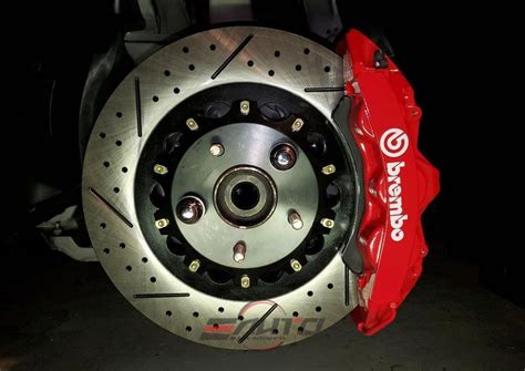 Brembo Front Gt Brake Upgrade 6pot Caliper Red For G37s 370z Q60 Q50