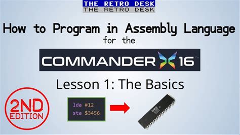 Commander X16 65c02 Assembly Tutorial Episode 1 The Oasis Bbs