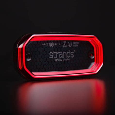 Feu de position arrière LEDs Rouge 10 40V FOR9T Scale Strands Homol