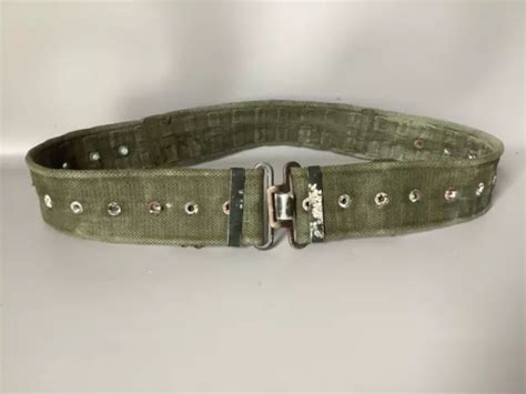 British Army Issue 58 Pattern Webbing Belt 38inch Waist Approx R62 £12 00 Picclick Uk