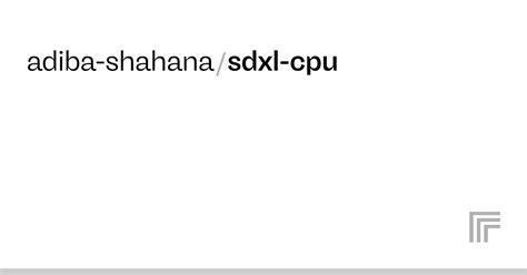 Examples Adiba Shahana Sdxl Cpu Replicate