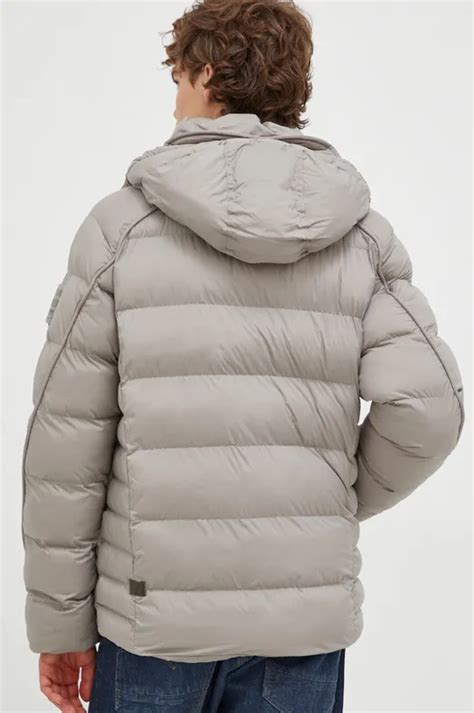 G-Star Raw kurtka męska kolor szary zimowa | Answear.com