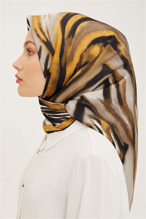 Armine Denali Silk Hair Wrap 6 Hijabplanet Co
