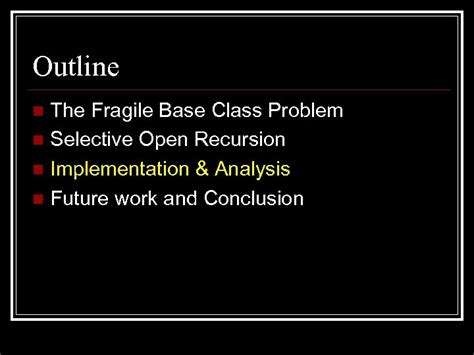 Selective Open Recursion Modular Reasoning About Components And