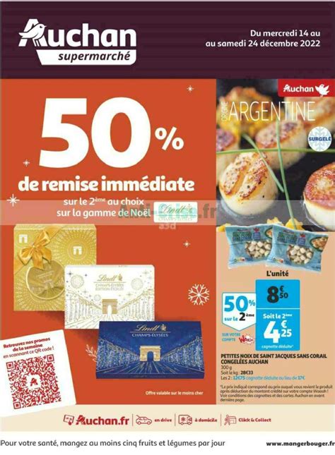 Catalogue Auchan Supermarche du décembre au décembre Catalogues Prospectus en ligne