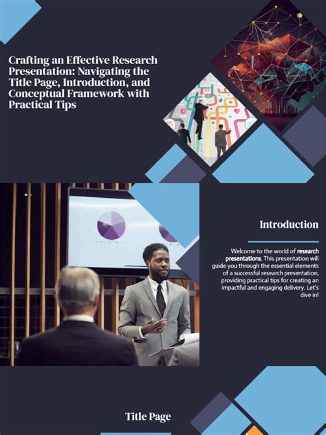 Wepik Crafting An Effective Research Presentation Navigating The Title Page Introduction And