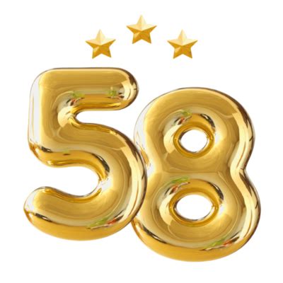Gold Number 50 PNGs for Free Download