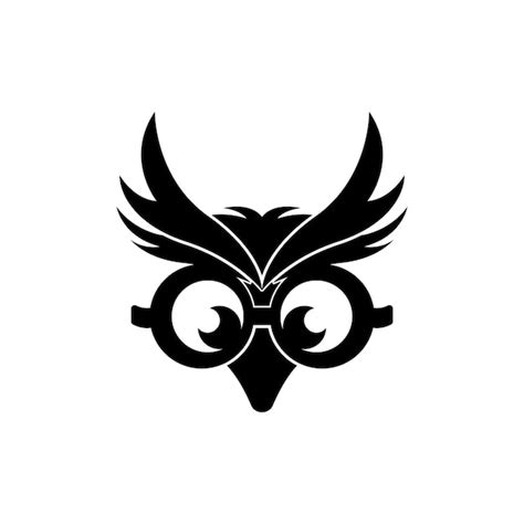 Premium Vector Owl Simple Iconillustration Design Template