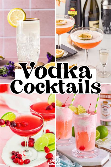 19 Try Worthy Vodka Cocktails Sure To Entertain The Sassy Cocktail
