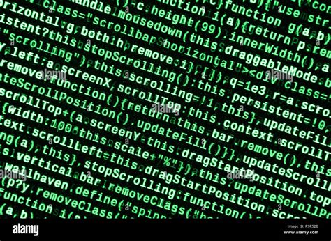 Javascript Functions Variables Objects Monitor Closeup Of Function