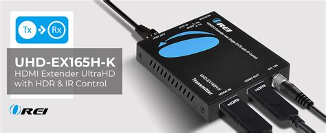 OREI ARC 4K HDMI Over Ethernet Extender HDBaseT UltraHD 4K 60Hz 4 4