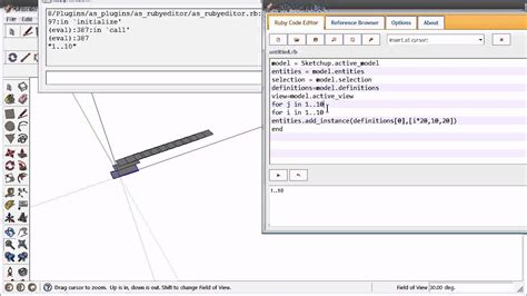 Ruby Basics For Sketchup The Code Teacher