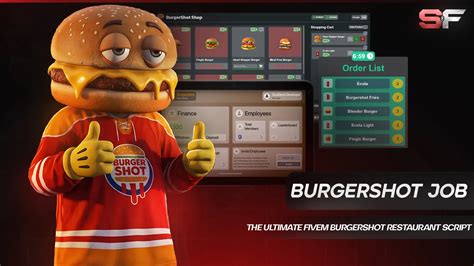 Fivem Burgershot Job Restaurant And Food Script For Qbcore Esx And Qbox