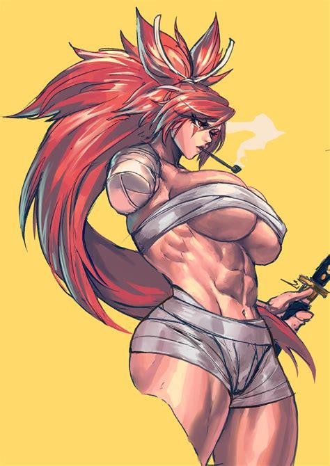 Baiken Guilty Gear Drawn By 1509virgoart Danbooru