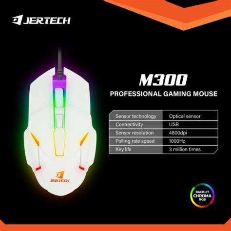 JERTECH M USB Wired Gaming Mouse Visiro Technologies