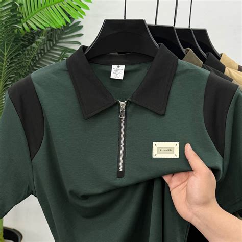 Turbo Performance Cut Mens Polo Shirt In Dark Green Turbo Brands Factory