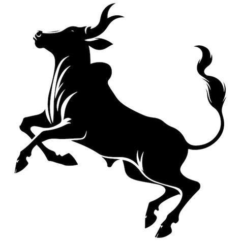 Premium Vector Cow Silhouette Vector