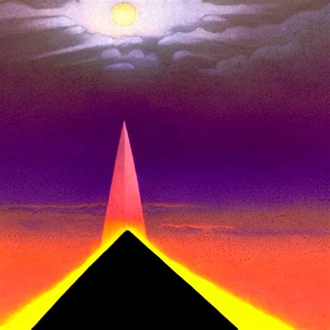 By Moebius Landscape Of Mystic Dark Cult Monumental Stable