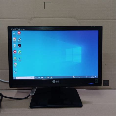 Jual Monitor LG Flatron E1641 16 Inch Murah Shopee Indonesia