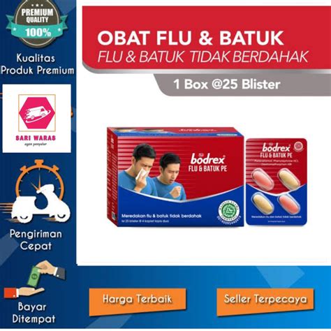 Bodrex Flu Batuk 1 Box Lazada Indonesia