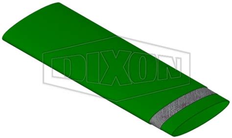 Extra Heavy Duty Green Mining Layflat Hose Dixon