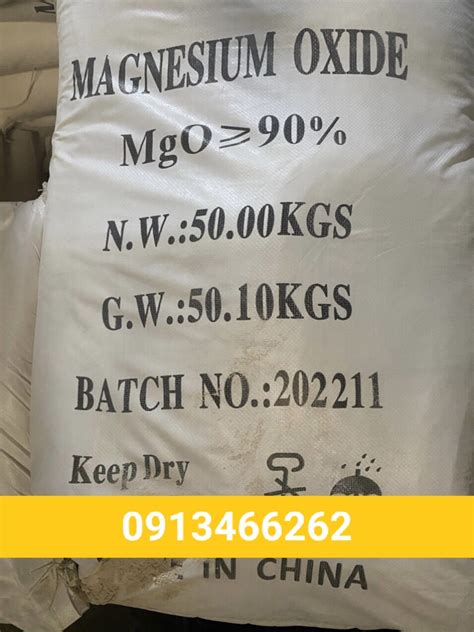 Magie Oxit Mgo Magnesi Oxide Magnesi Oxide