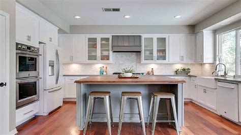 U Shaped Kitchen Layouts With Island