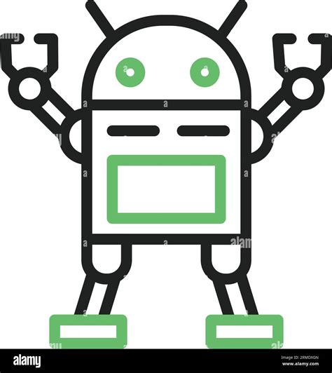 Robotics Icon Image Stock Vector Image And Art Alamy