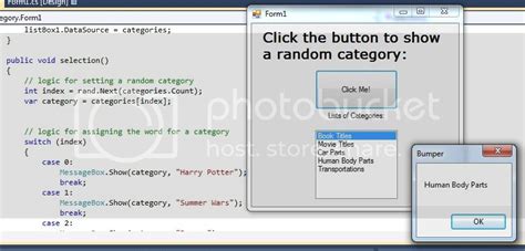 Error On Randomizing Strings In A List C Stack Overflow