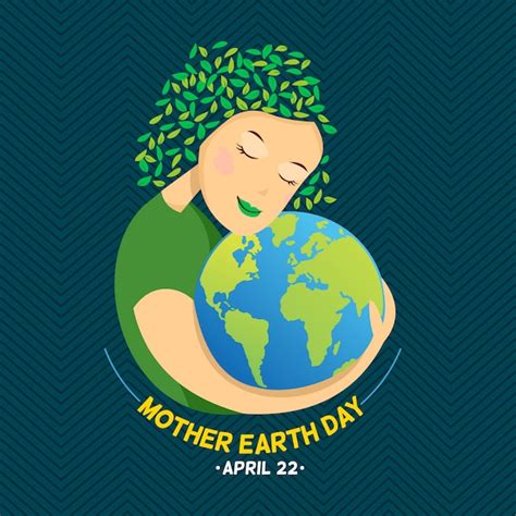 Premium Vector Woman Embracing Earth
