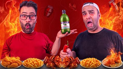 هر کی بیشتر غذای تند بخوره برندست 🌶️🍟 Youtube