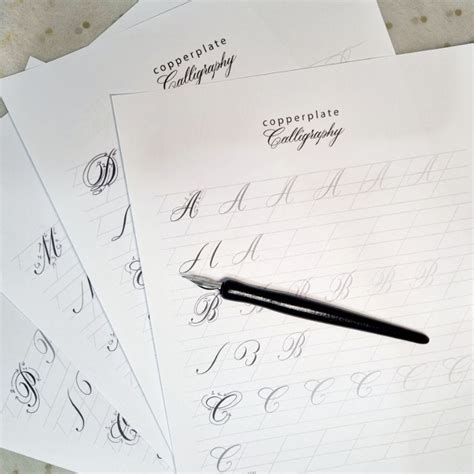 Free Copperplate Worksheet Download Free Copperplate Worksheet Png
