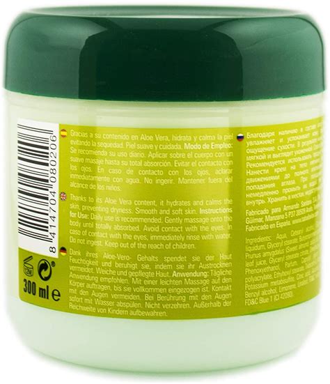 TABAIBA Aloe Vera Cream Face Cream And Body Aloe Vera Tabaibaloe Fresh