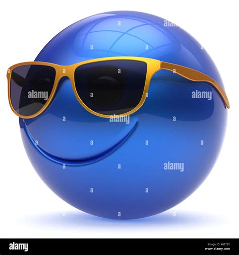 Smile Face Head Ball Cheerful Sphere Emoticon Cartoon Smiley Happy