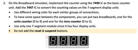Design A To Counter On The Chegg Com