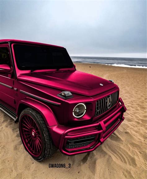 Mercedes 🩷 Matte Maroon G Wagon Pink Wrapped G Wagon Matte Pink G Wagon