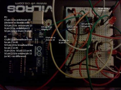 daisy chaining mcp42010s networking protocols and devices arduino