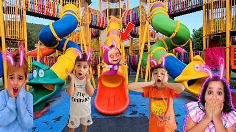 قضينا يوم كامل مع خلودة ومحمد في مدينة لألعاب ⁄ زرنا بيت ماشا ضيعنا خلودة أخرشي ⁄ شفا ماشا العاب