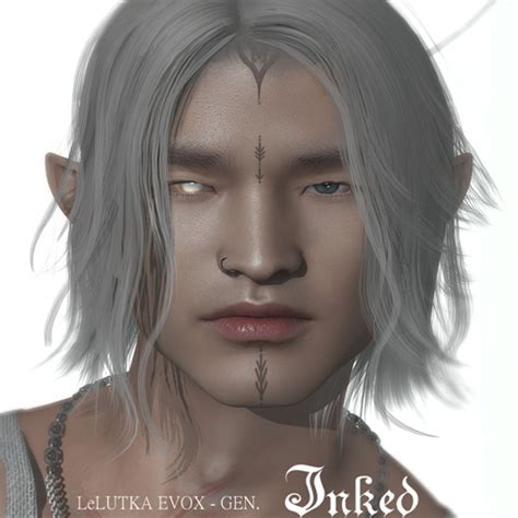 Second Life Marketplace Inked Tattoo Head Mandala Evox Gen Bom