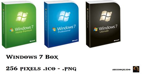 Windows 7 Box Collection By Abissogelido On Deviantart