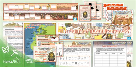 The Curse Of Tutankhamun Csi Pack Twinkl Teacher Made