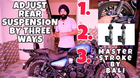 Mastering Meteor 350 3 Proven Methods To Fine Tune Your Suspension