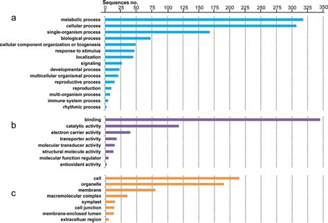 Gene Ontology Classification Of Genes Represented By Putative Download Scientific Diagram